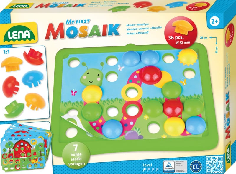 Мозаика Lena "Моя первая мозаика" Природа, разноцветный