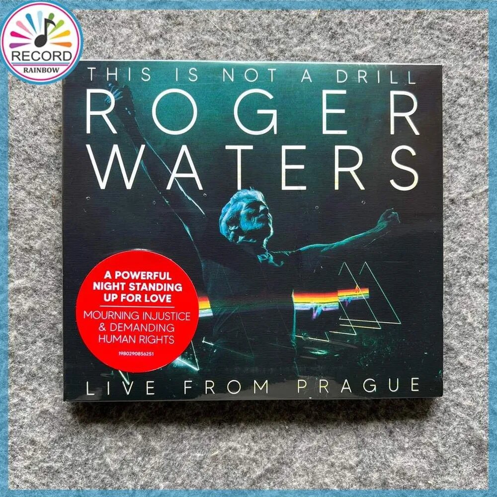 CD Roger Waters This Is Not A Drill - Live From Prague 2CD OM09213 запечатанный совершенно новый альбом