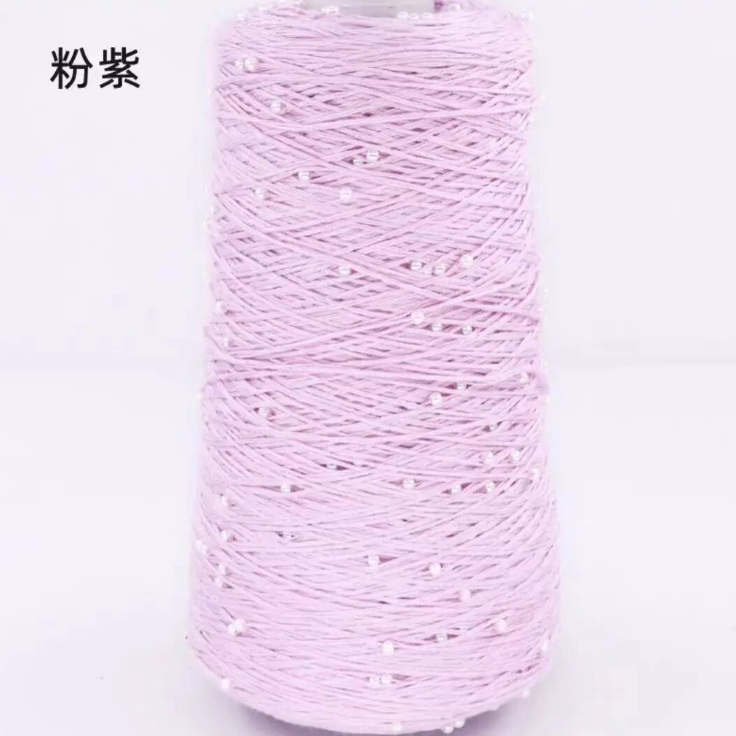 Пряжа хлопковая с жемчугом, 350г, цвет 06
