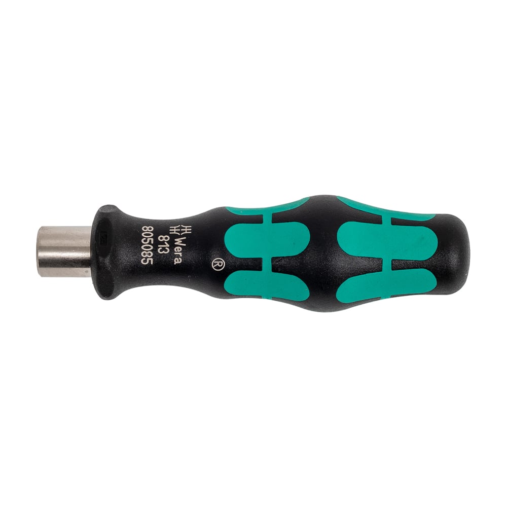 Ручка-битодержатель WERA 813 1/4, с магнитом, рукоятка Kraftform Plus WE-051274