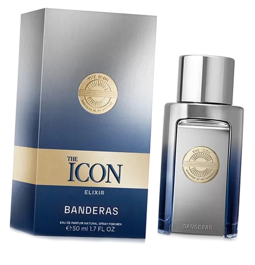 Парфюмерная вода мужская Antonio Banderas The Icon Elixir 50 мл / Бандерас Айкон Эликсир