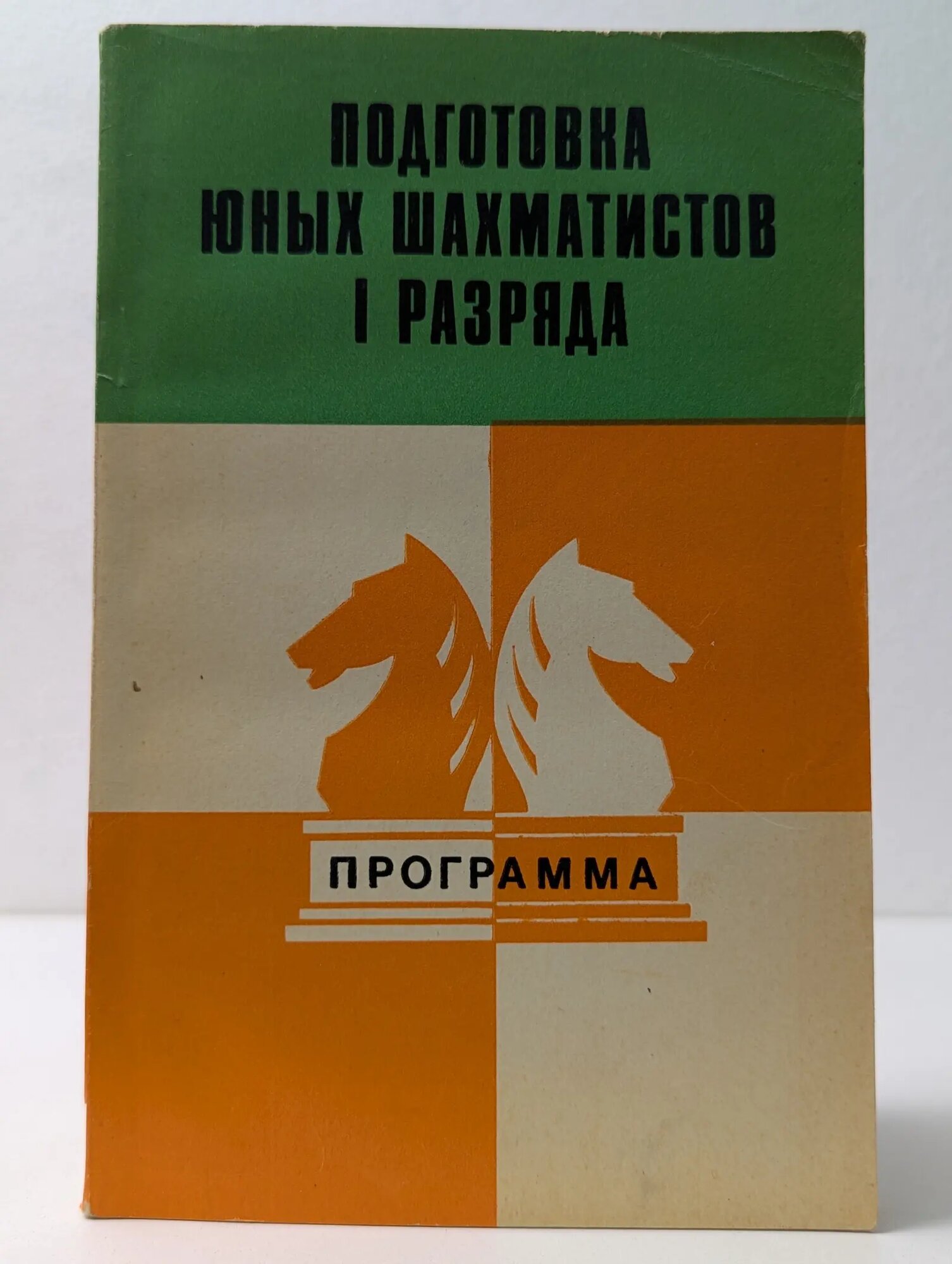 Подготовка юных шахматистов I разряда 1980