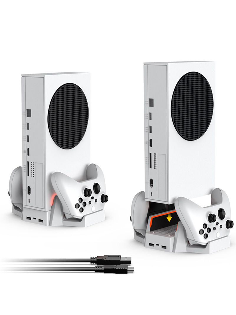 Многофункциональный стенд с функцией охлаждения для Xbox Series S (Dobe TYX-0663)
