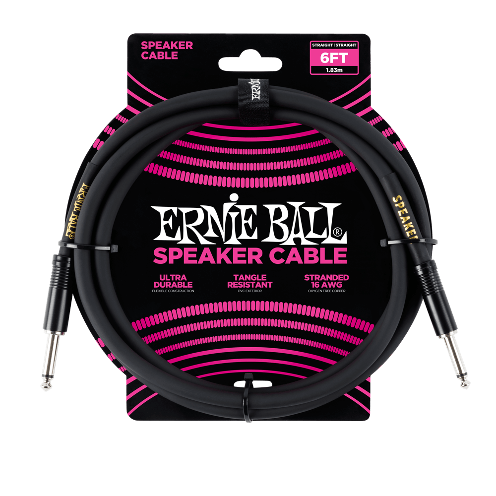 Кабель спикерный Ernie Ball 6072 1,83 м