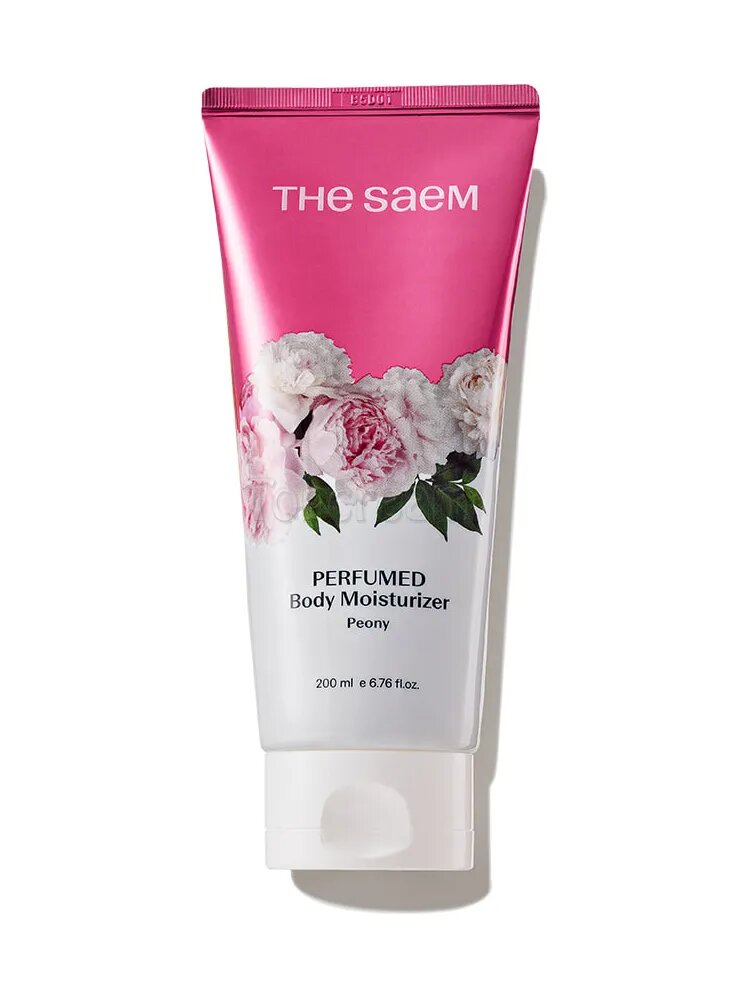The Saem Увлажняющий парфюмированный лосьон для тела с ароматом пиона 200 мл Perfumed Body Moisturizer Peony