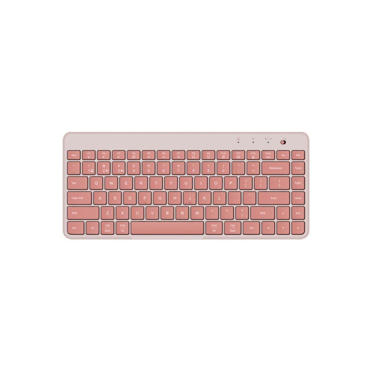 Беспроводная клавиатура Xiaomi Dual Mode, Bluetooth, компактная, для ПК и планшета, розовая