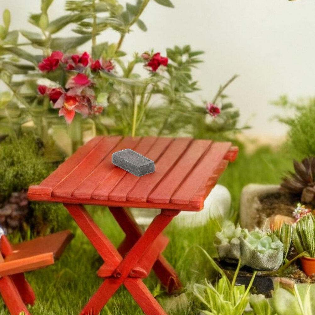 Кирпичики Для Моделирования, 200 Шт, Серые, Из Глины, Для Diy Проектов И Декорирования Домика Куклы