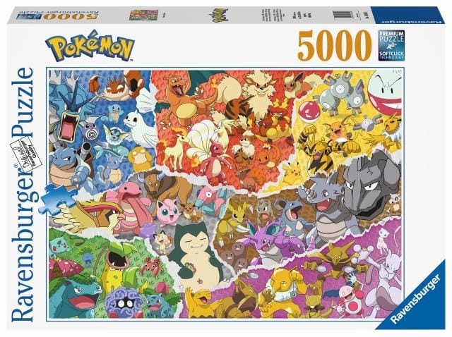 Пазл Ravensburger Покемон, 5000 элементов