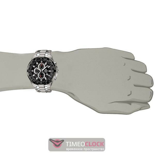 Наручные часы CASIO Edifice, серебряный — фото 1
