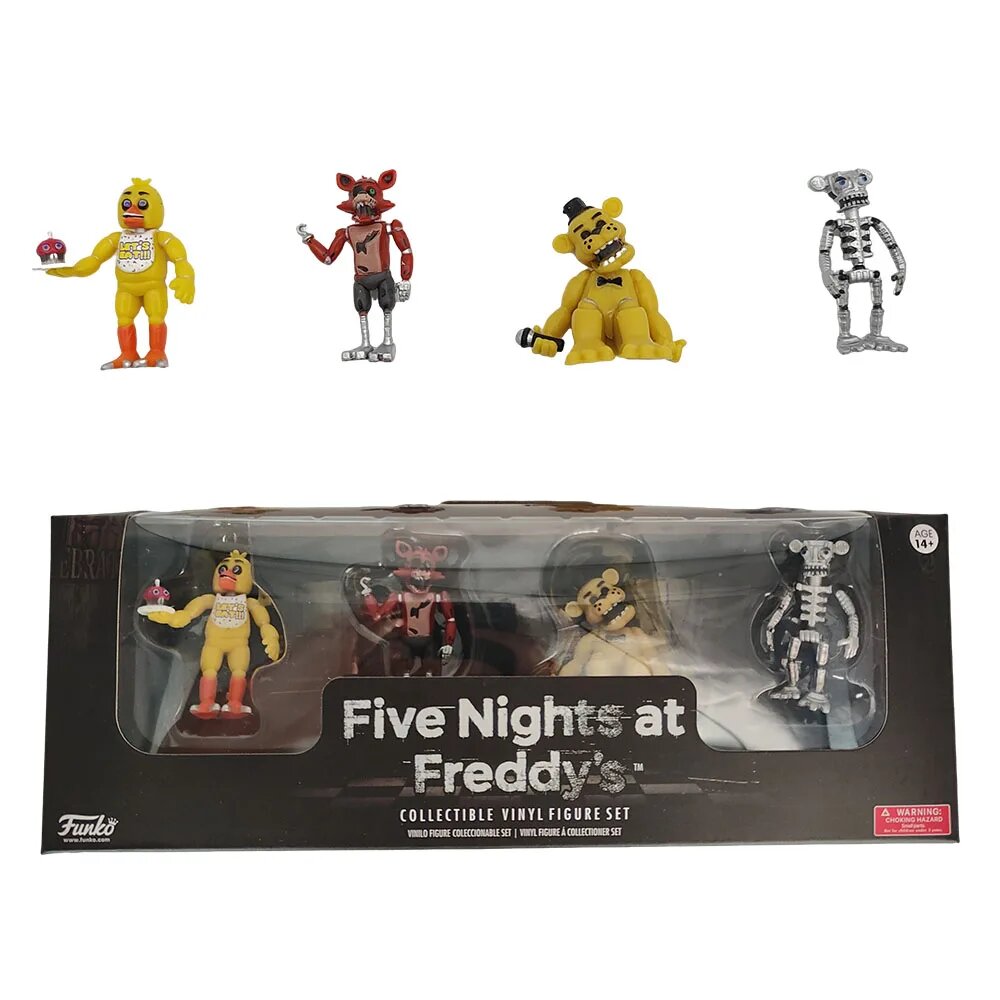 Фигурки Five Nights at Freddy's 4 шт. ПВХ 5 см, Цвет: 01