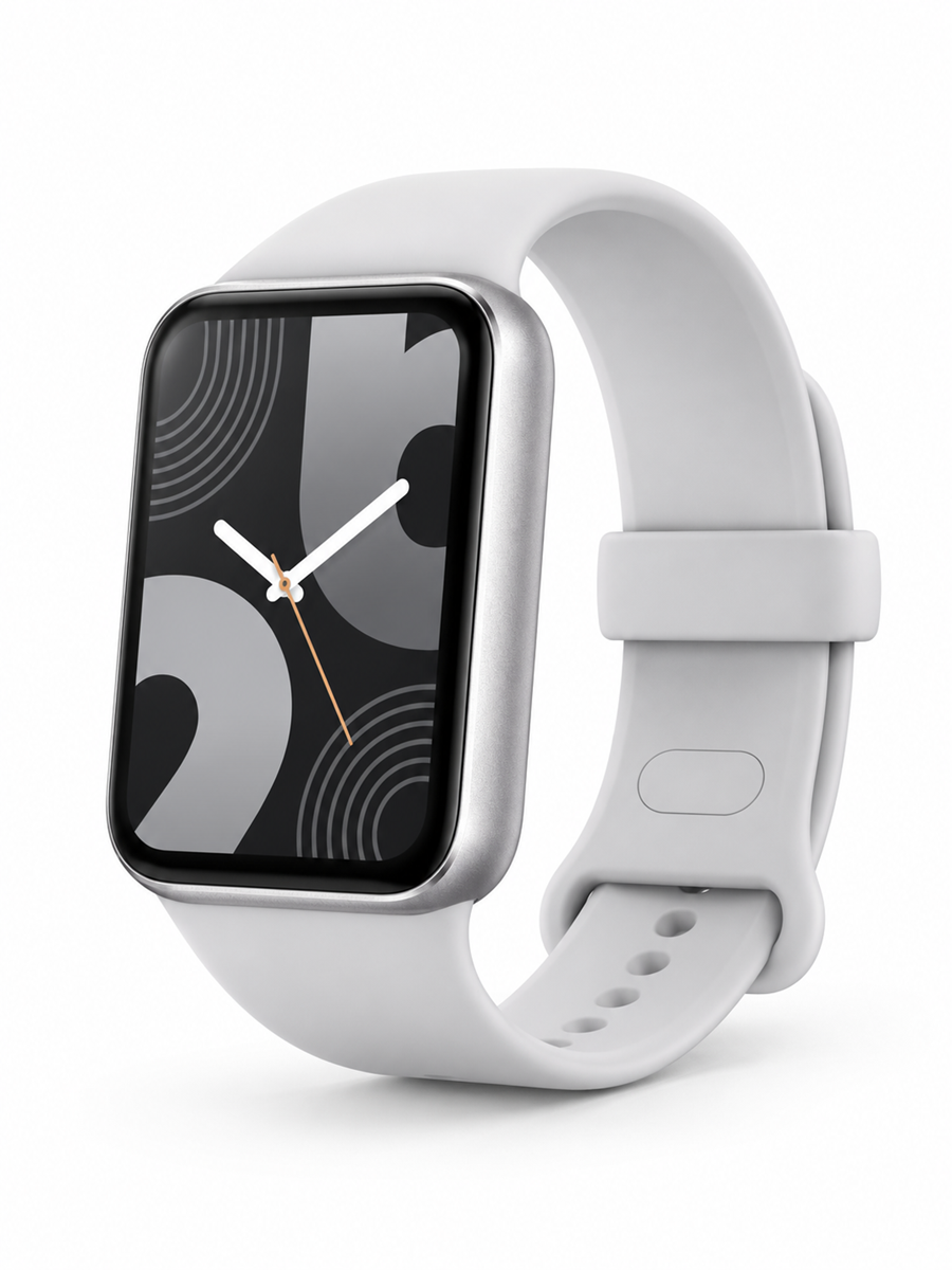 Фитнес-браслет Xiaomi Smart Band 9 Pro, AMOLED, GPS, серебристый, глобальная версия