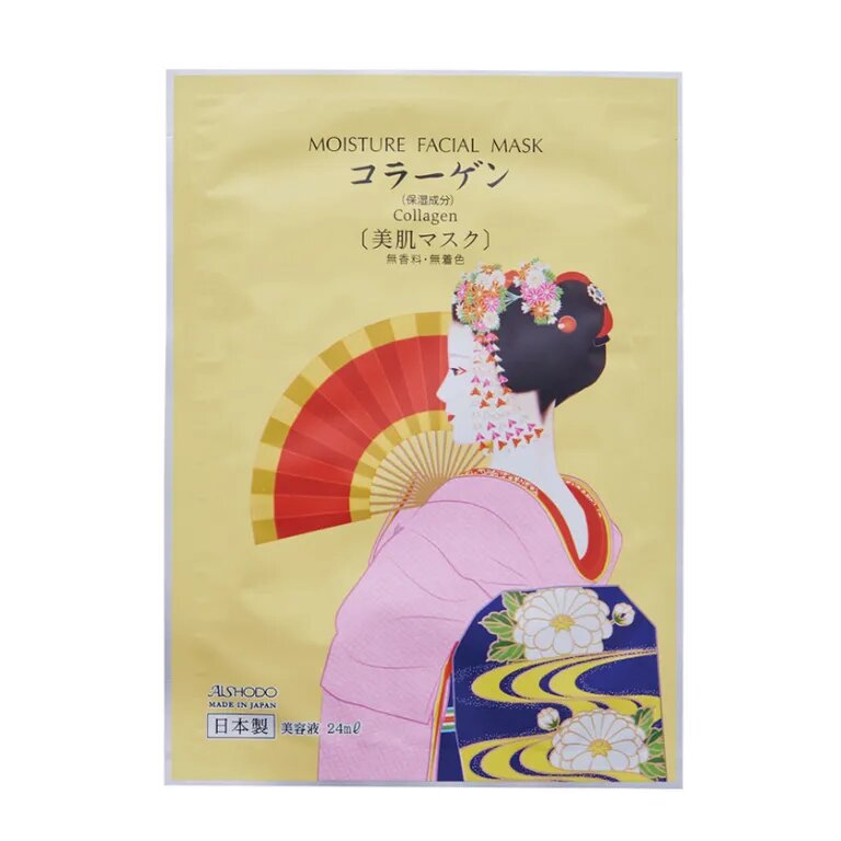 Aishodo Увлажняющая маска для лица на основе коллагена 10 шт 10 шт