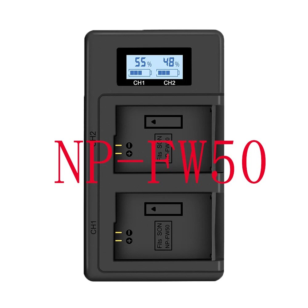 Зарядное устройство PALO NP-FW50 Sony Type C