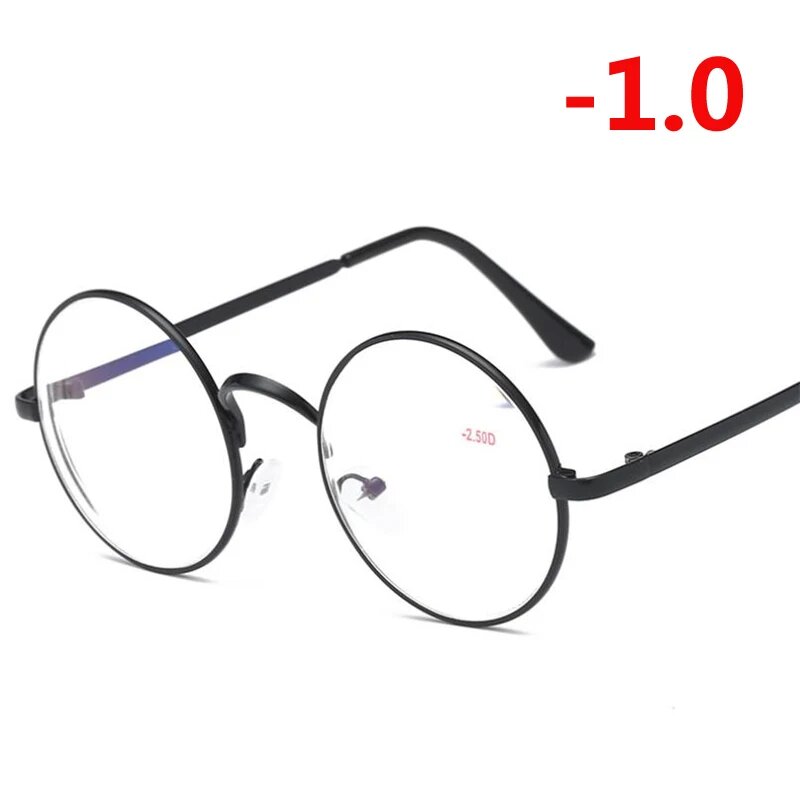 Круглые очки для зрения -1.0 Myopia 100