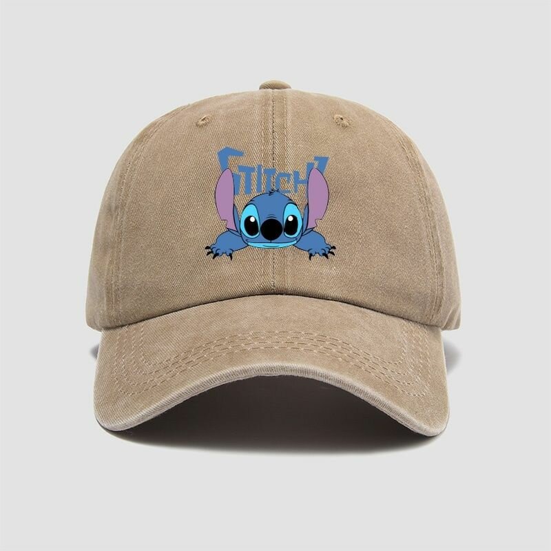 Кепка-бейсболка Disney Anime Stitch Kawaii Lilo & Stitch, мультяшные дышащие солнцезащитные кепки детские подарки