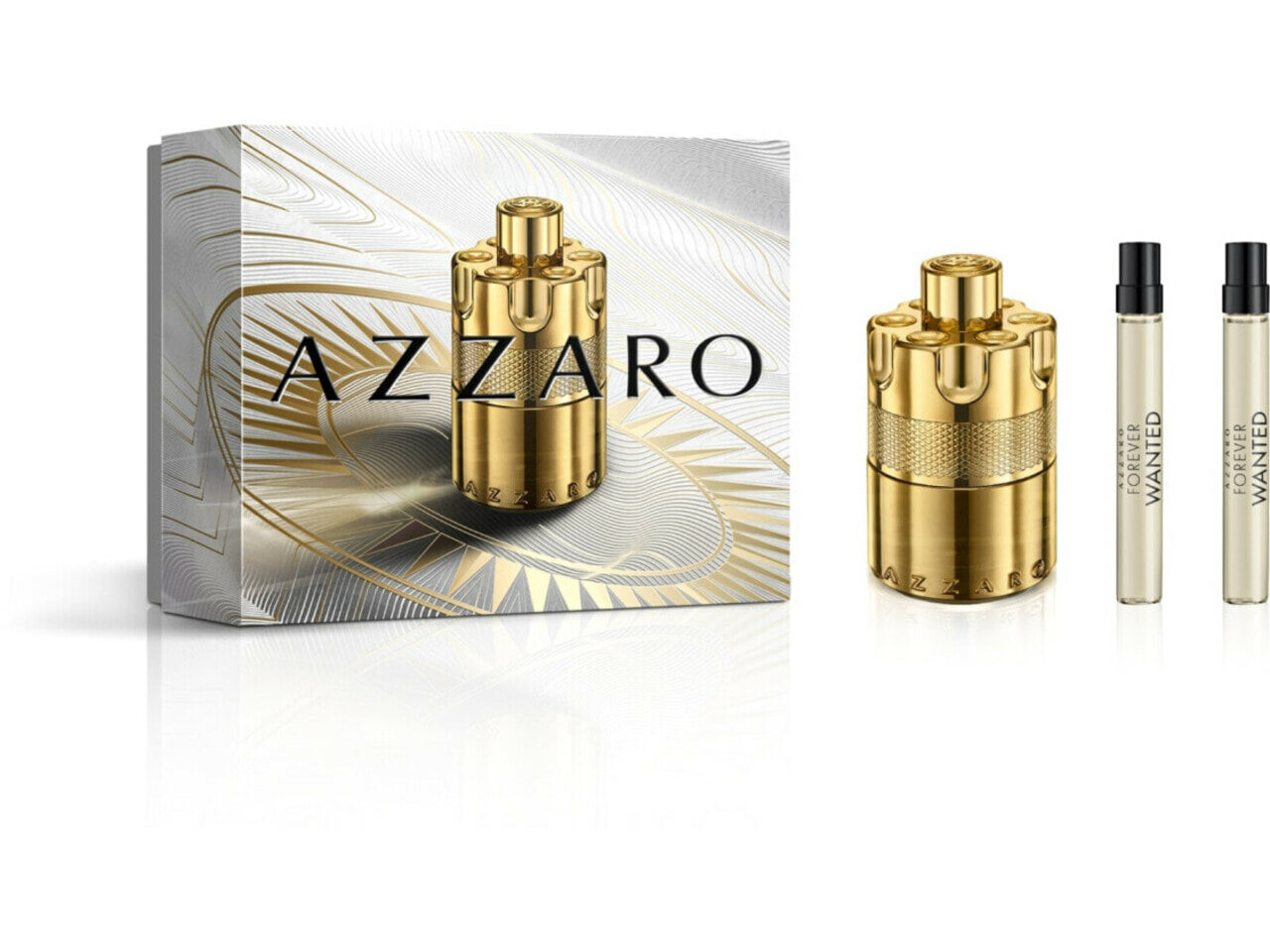 Набор Парфюмерный Azzaro Forever Wanted Elixir, Парфюмерная вода 100мл + Миниатюра 10млх2шт