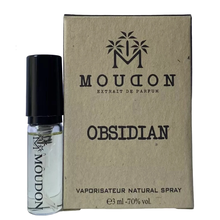 Духи Moudon Obsidian мини 3 / Пробник яркого аромата Мудон Обсидиан / Сэмпл парфюма