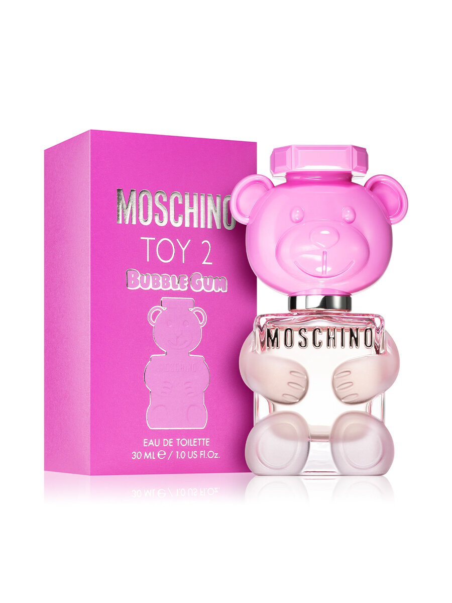 Туалетная вода Moschino "Toy 2 Bubble Gum", 30 мл, древесно-цветочно-цитрусовая