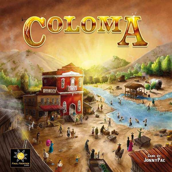 Настольная игра-Английская версия Coloma: Deluxe Edition