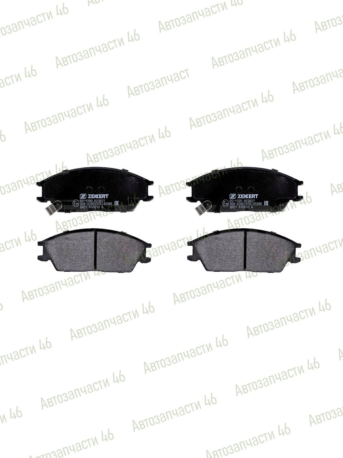 Колодки тормозные передние Хундай Акцент ТагАЗ Hyundai Accent 1999-2012 Zekkert