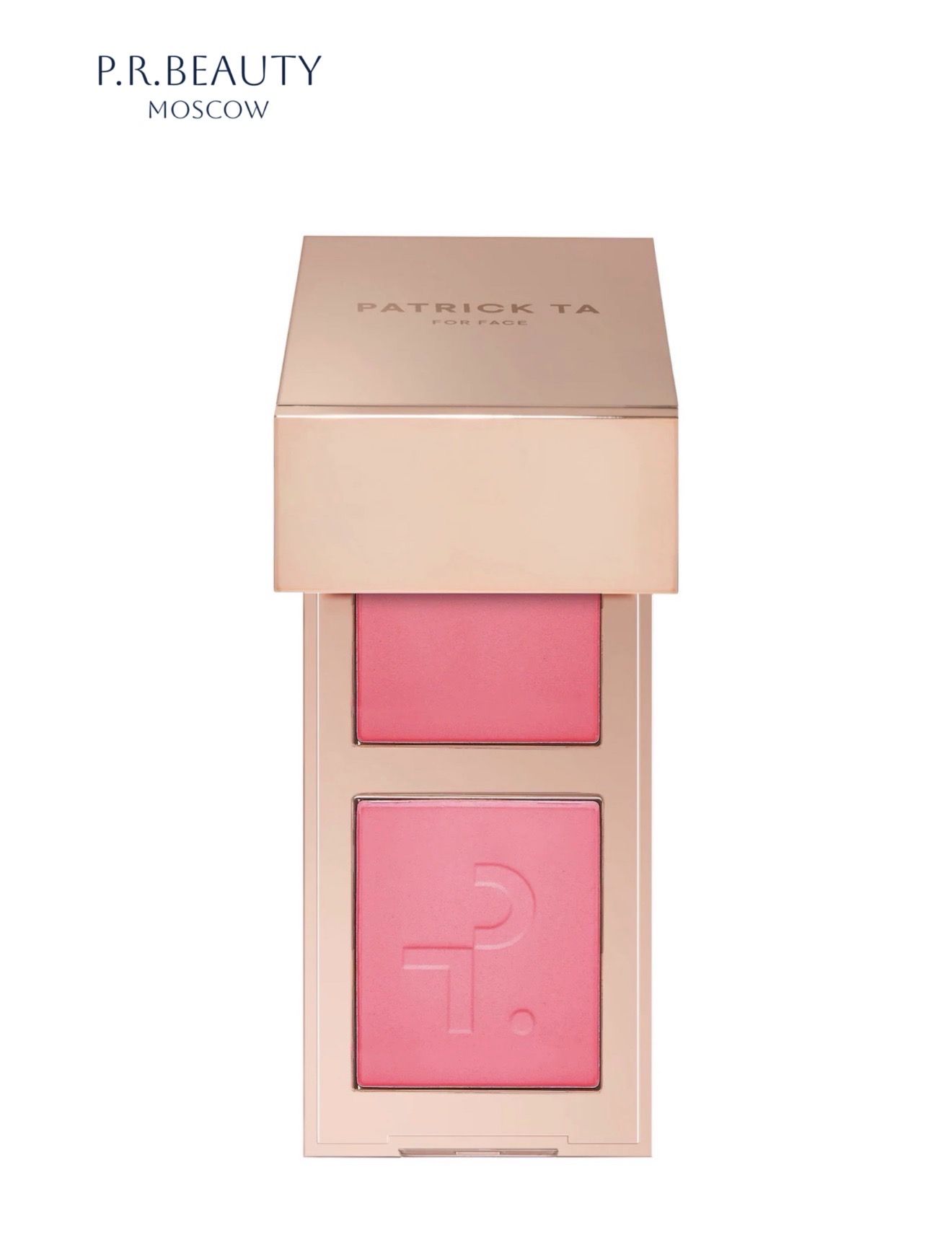 PATRICK TA Mini Double-take Creme and Powder Blush SHE'S THAT GIRL Мини Двойные румяна для лица SHE'S THAT GIRL