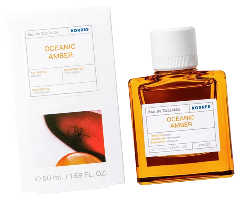 Коррес Океаник Амбер туалетная вода для мужчин 50 мл / Korres Oceanic Amber