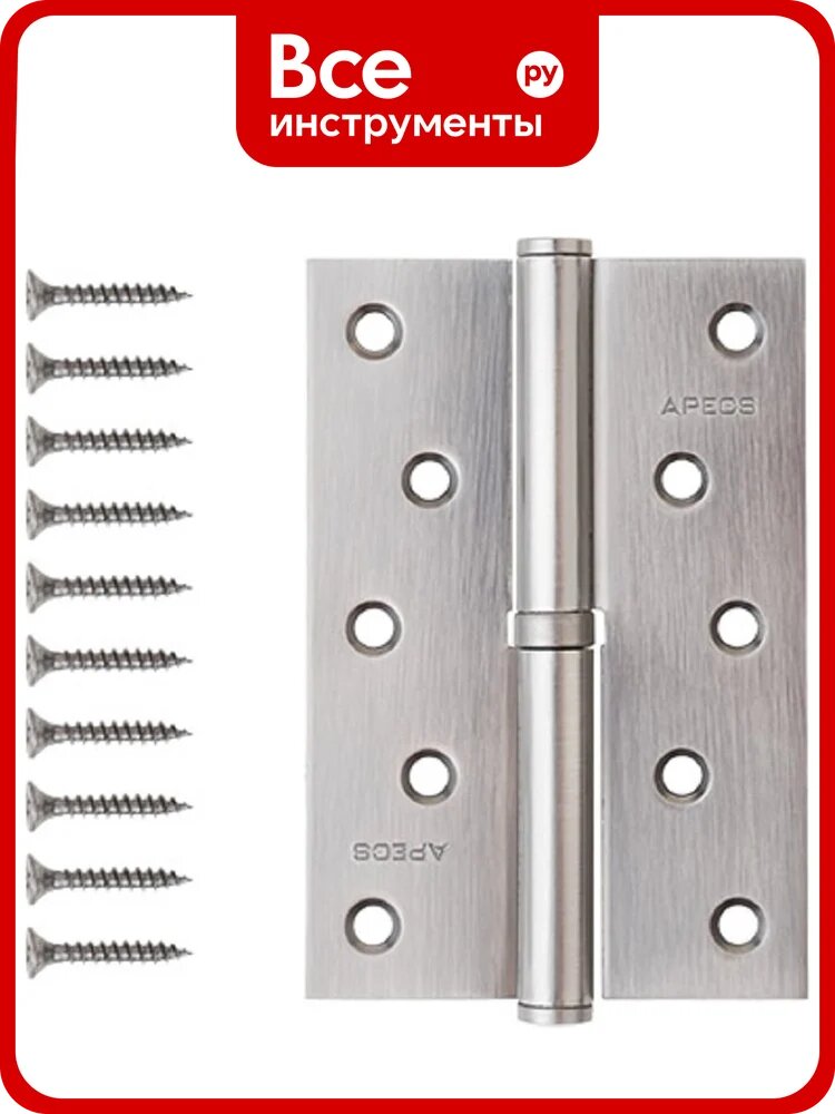 Петля врезная Apecs 120*80-B-Steel-GRF-R 00035475