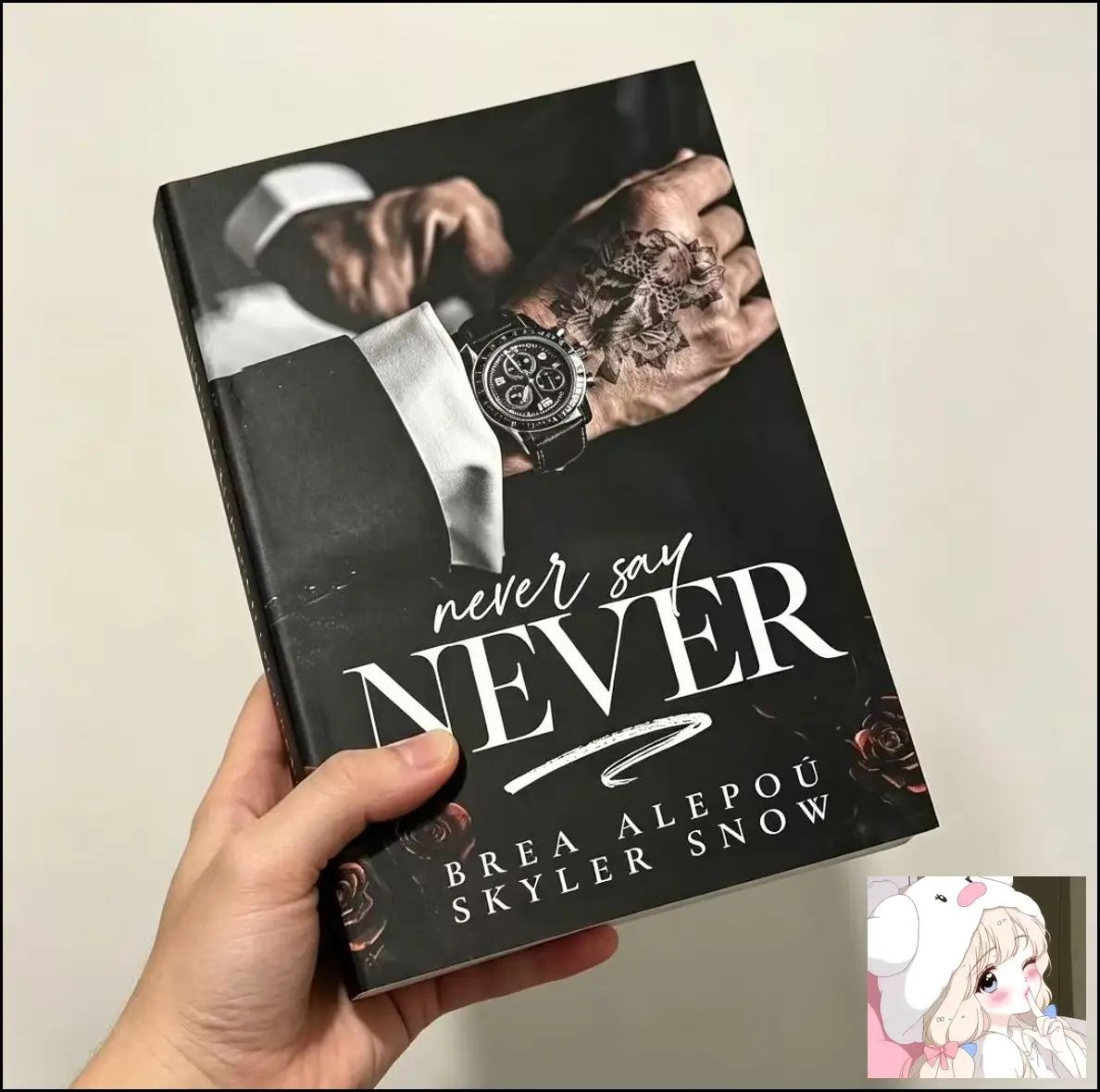 Never Say Never Brea Alepou Skyler Snow Dark Mafia MM Romance Paperback