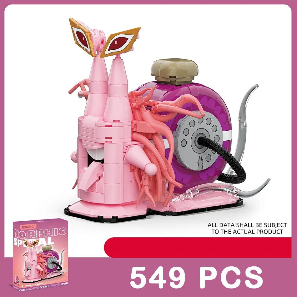 Конструктор Kawaii Animal Snail Telephone Den Den Mushi C - With Box
