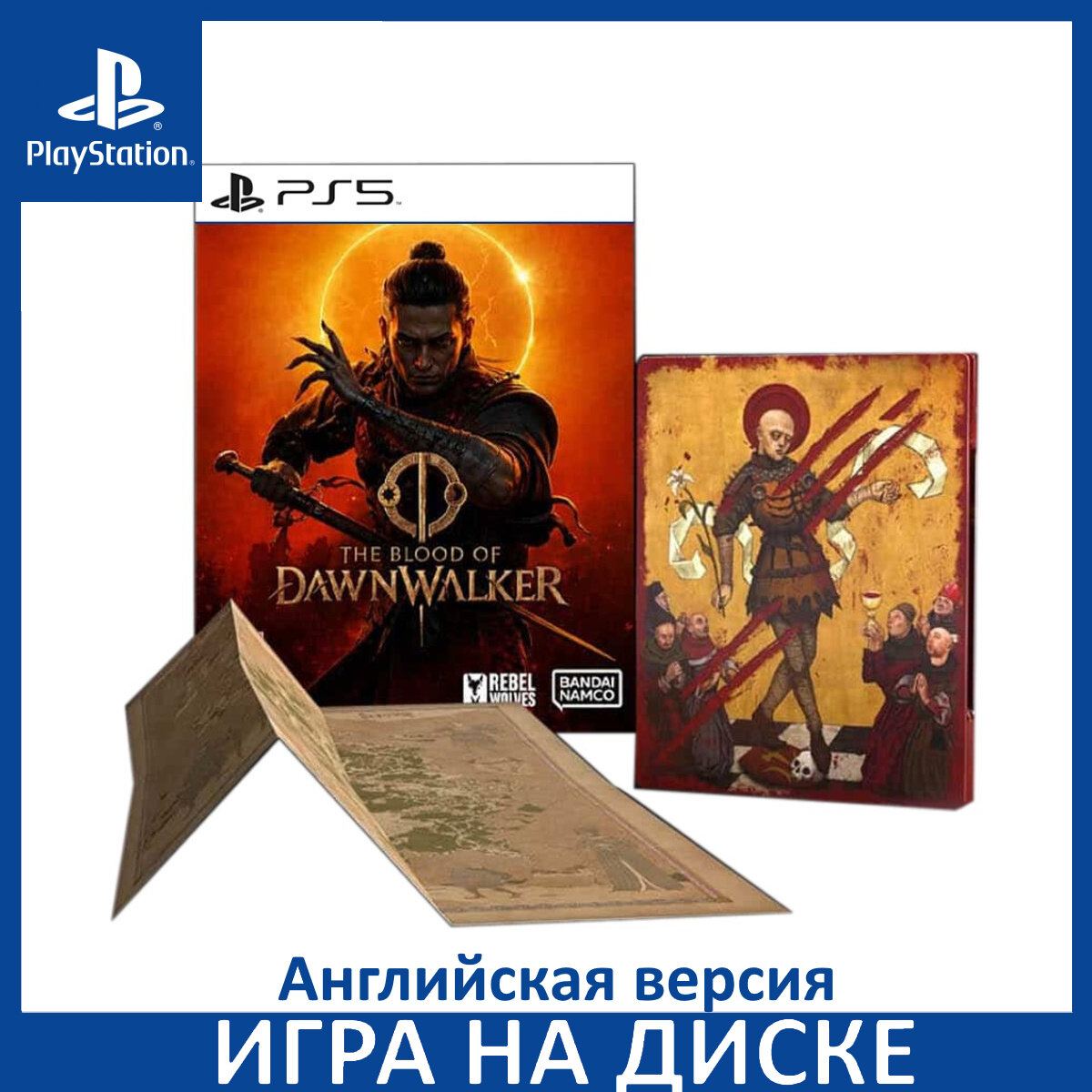 Игра The Blood of Dawnwalker Day One PS5 Английский язык Диск на PlayStation 5