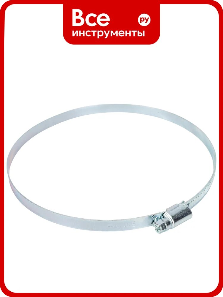 Червячный хомут STARFIX 130-150 мм, цинк, DIN 3017, 25 шт. в пакете SM-87883-25