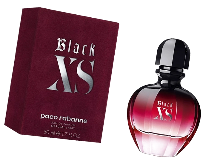 Paco Rabanne Black XS For Her Eau De Parfum 50 мл - духи для женщин / Блэк Икс Эс