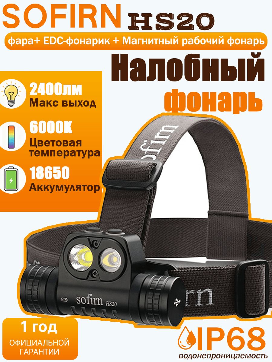 Sofirn Налобный фонарь