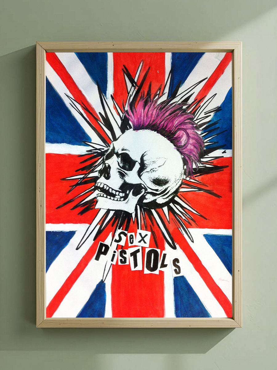 Постер, плакат на стену "Sex Pistols - Панк рок группа" 42 см х 29,7 см (А3), Без Рамы
