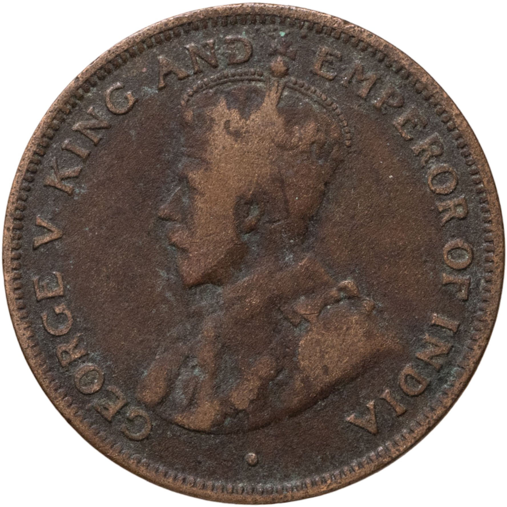 Британский Гондурас 1 цент cent 1914, Бронза, в сохранности F