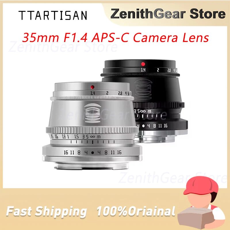 TTArtisan 35mm F1.4 APS-C объектив Фудзи