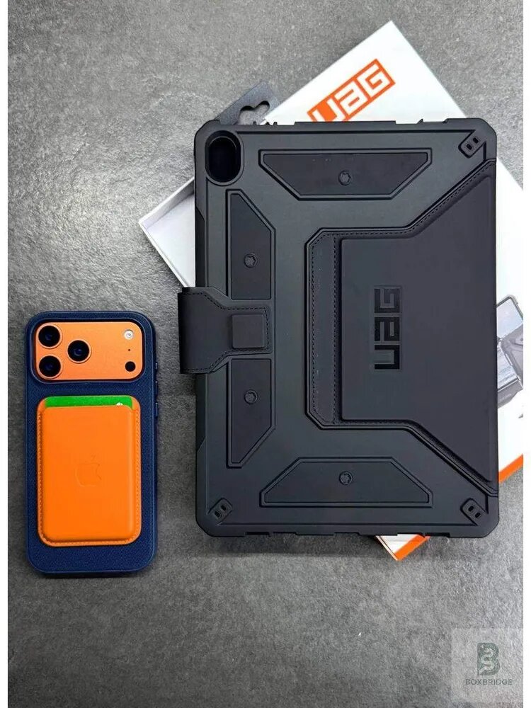 Чехол - книжка с подставкой для планшета iPad 10.9 / UAG - УАГ / Черный