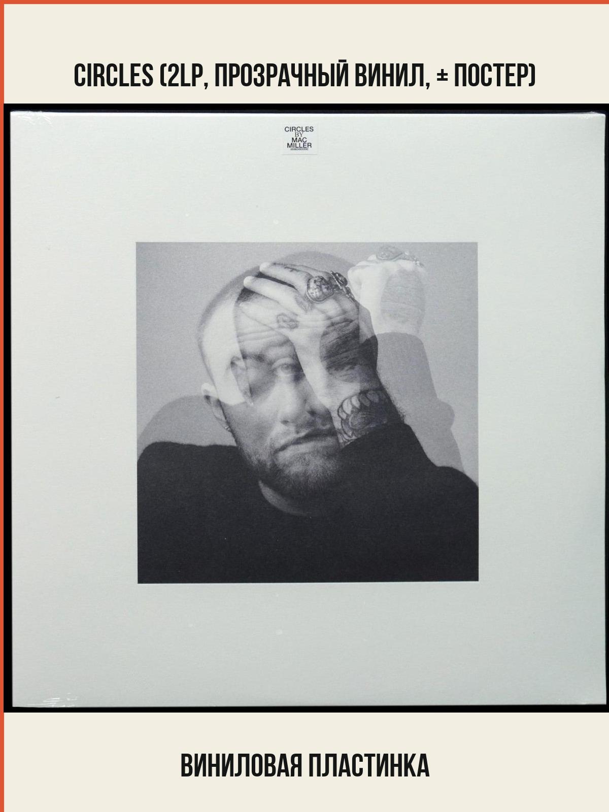 Виниловая пластинка Warner Mac Miller – Circles (2LP, прозрачный винил, + постер)