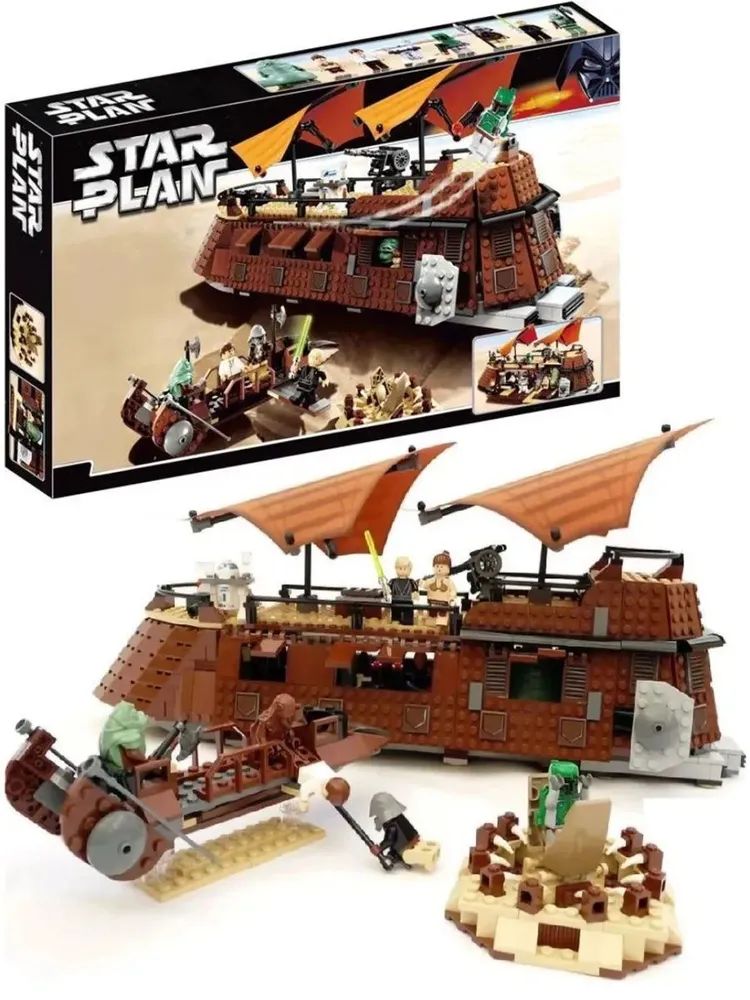 Конструктор Звездные войны Парусная Баржа Джаббы / Star Wars / 781 деталь