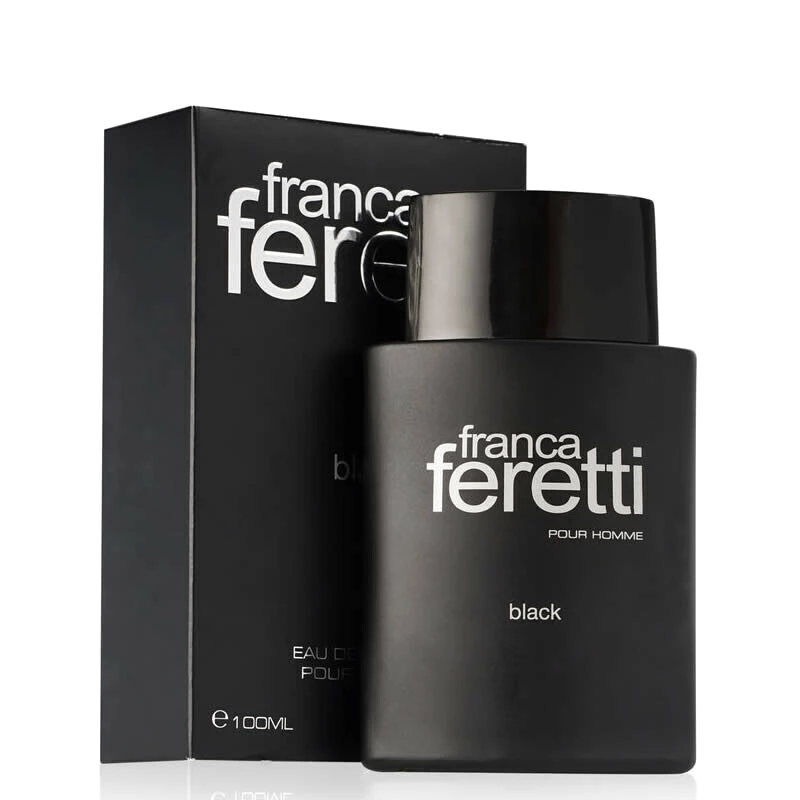 Franca Feretti Black аромат для мужчин 100 мл - Франка Феретти Блек туалетная вода