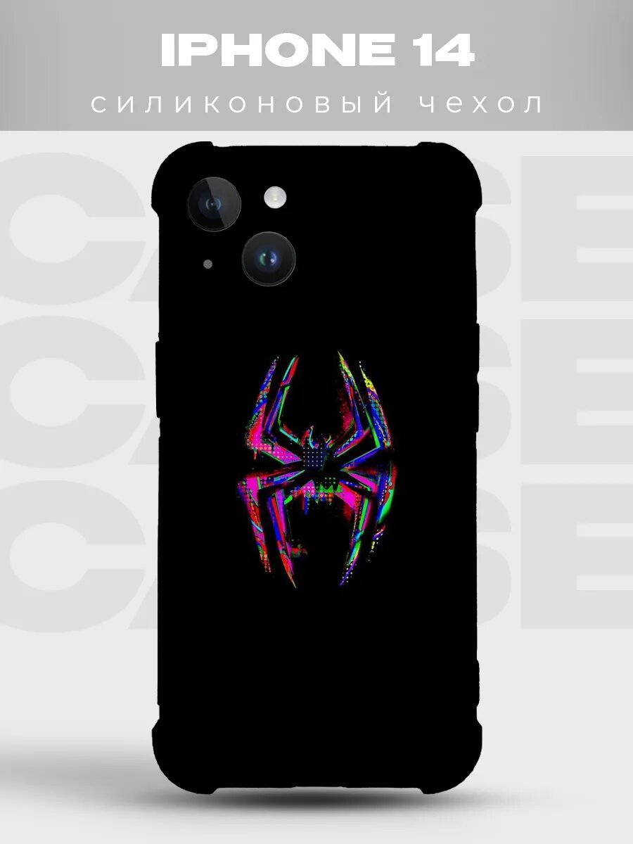 Чехол на iPhone 14 Человек-паук spider man человек паук