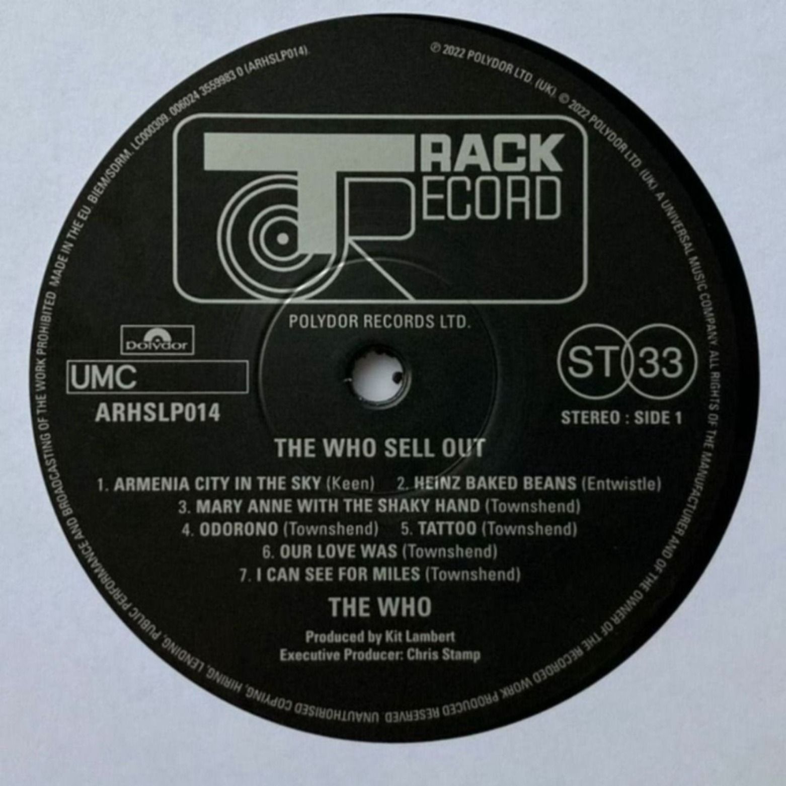 Виниловая пластинка The Who - The Who Sell Out Vinyl, LP, Album, Stereo, Origina*l, Album/> New