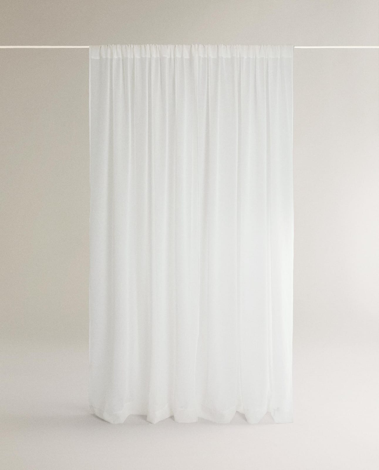 Тюль ZARA HOME с очень низкой непрозрачностью, экрю, 140 x 270 см 1311/032/712-73