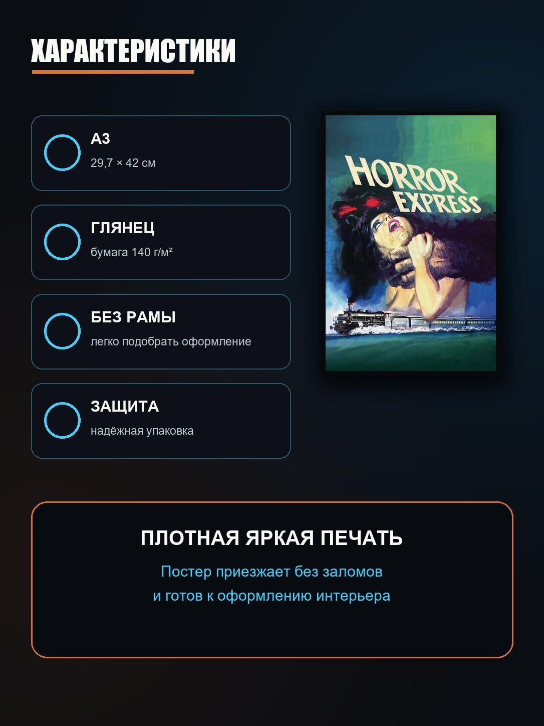 Постер Поезд страха — фото 1