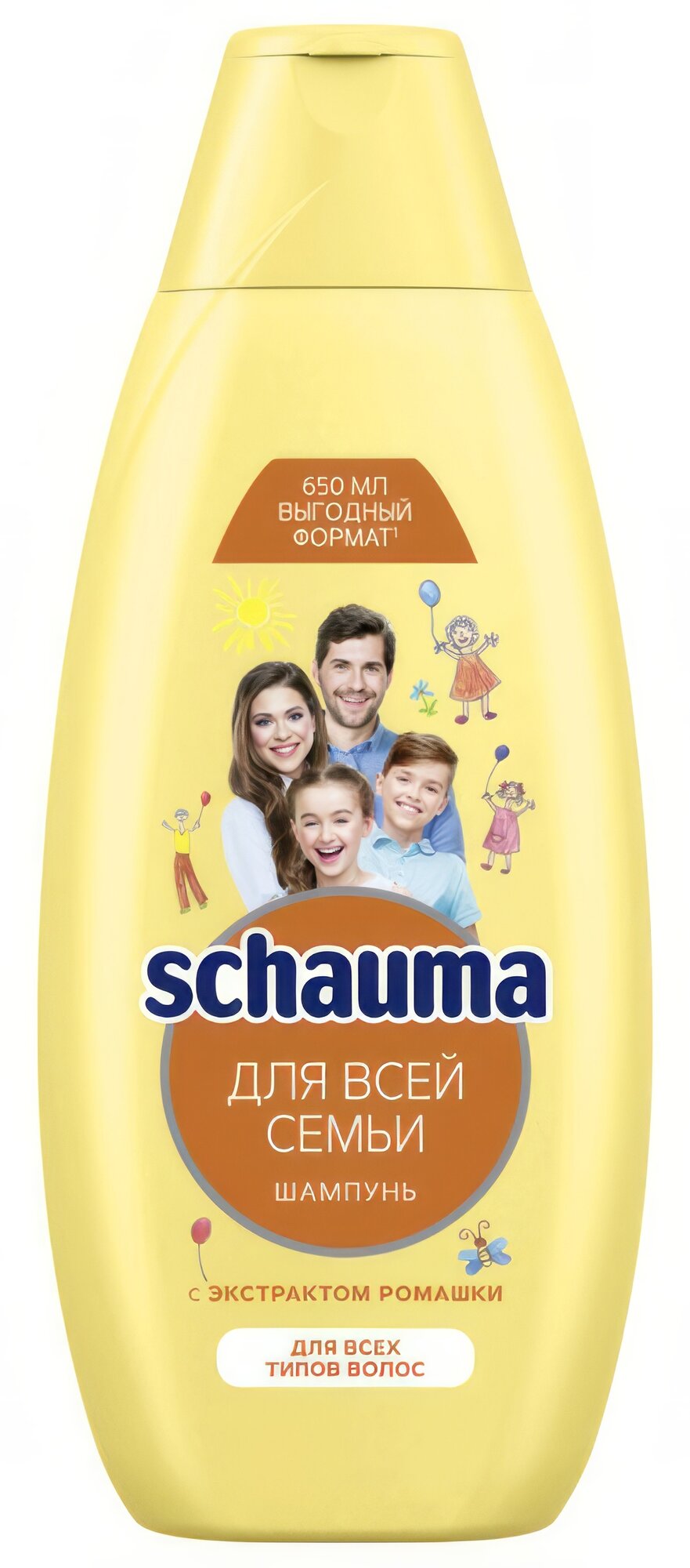 Шампунь SCHAUMA Для Всей Семьи 650мл