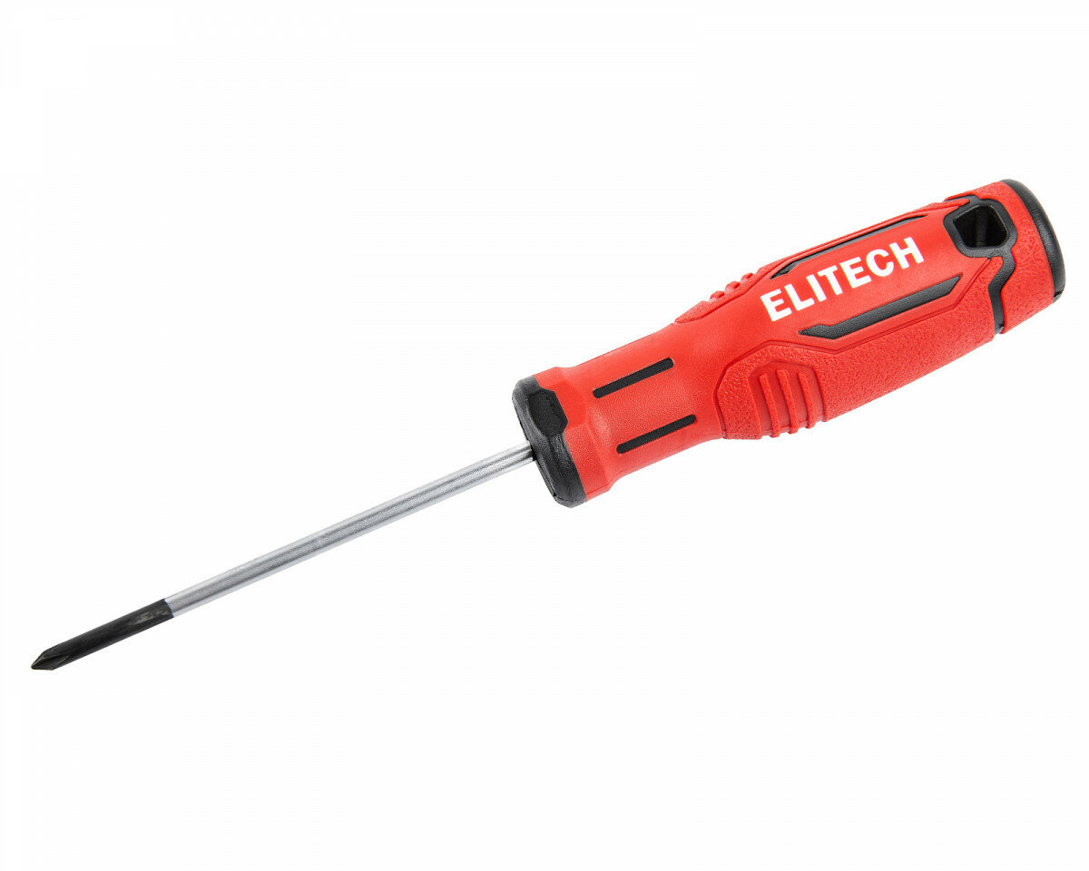 Отвертка Elitech 211201, PH0х75 мм