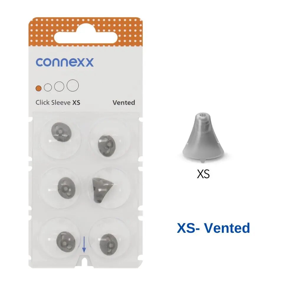 Вкладыши для слуховых аппаратов Connexx XS-Vented