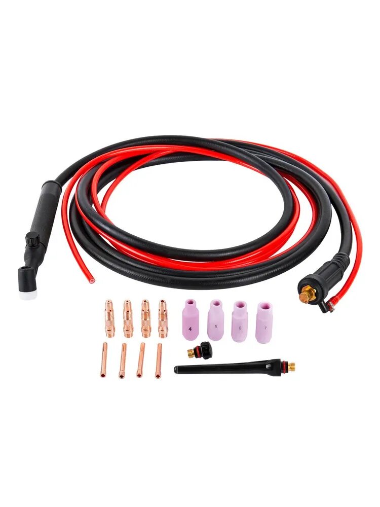 Горелка сварочная для полуавтоматической сварки MIG+TIG 4 м, DX50