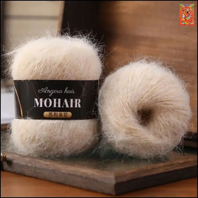 Пряжа из альпаки и мохера, для свитера ручной работы, сделай сам