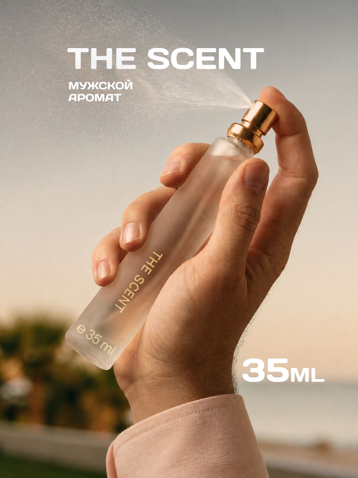 Духи мужские стойкие The Scent FOR MEN, 35 мл